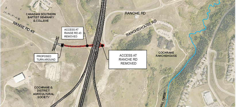 Highway 1A/22 Interchange | Town of Cochrane