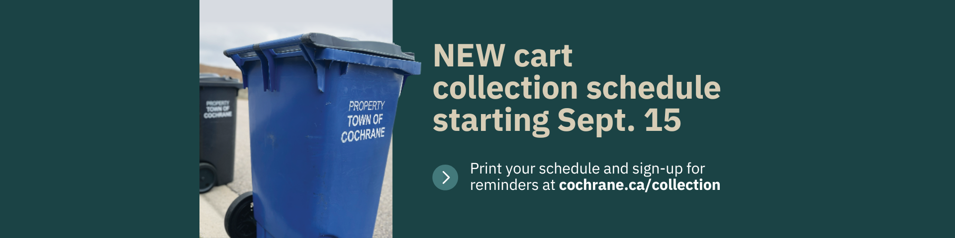 Collection schedule & guidelines | Town of Cochrane