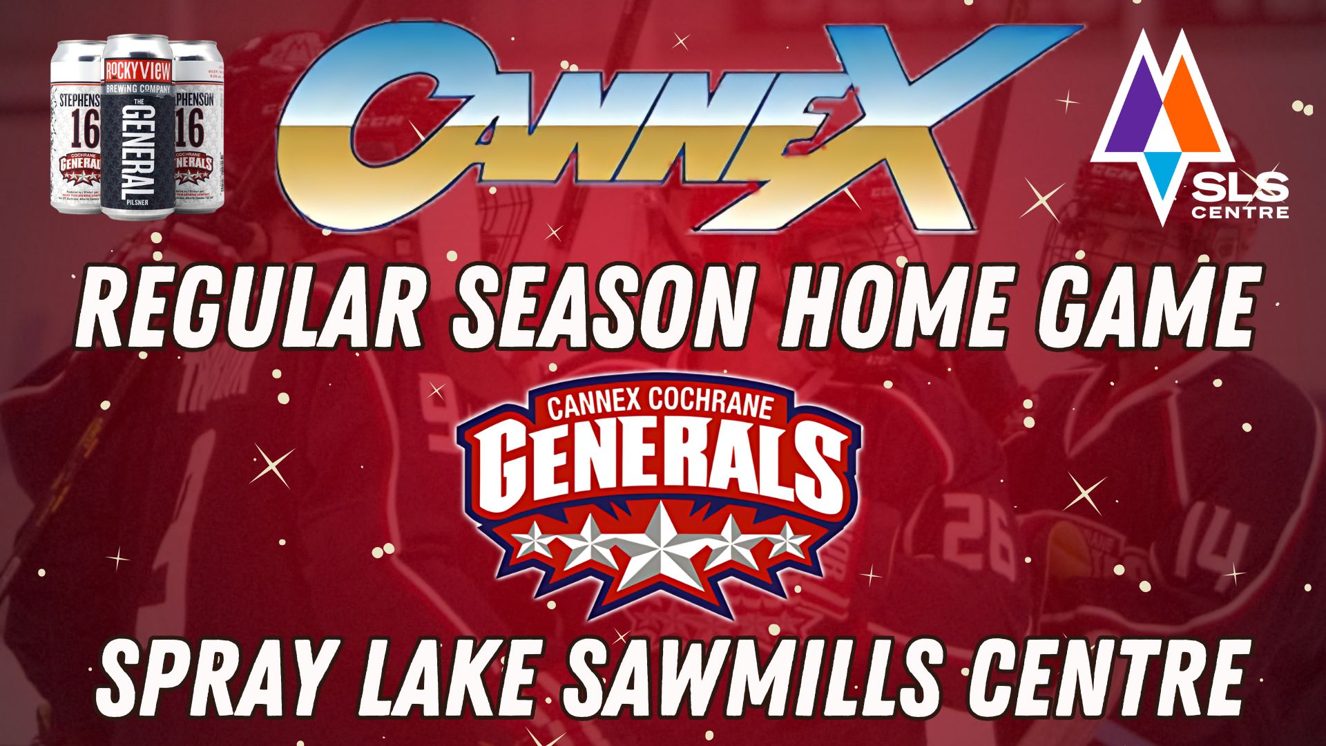 Cannex Cochrane Generals Vs Rocky MH Rams | Town of Cochrane